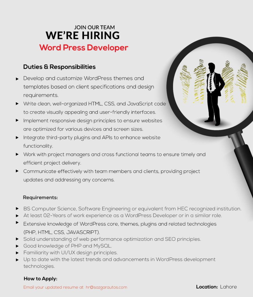 Careers Haval Pakistan Careers Haval Pakistan